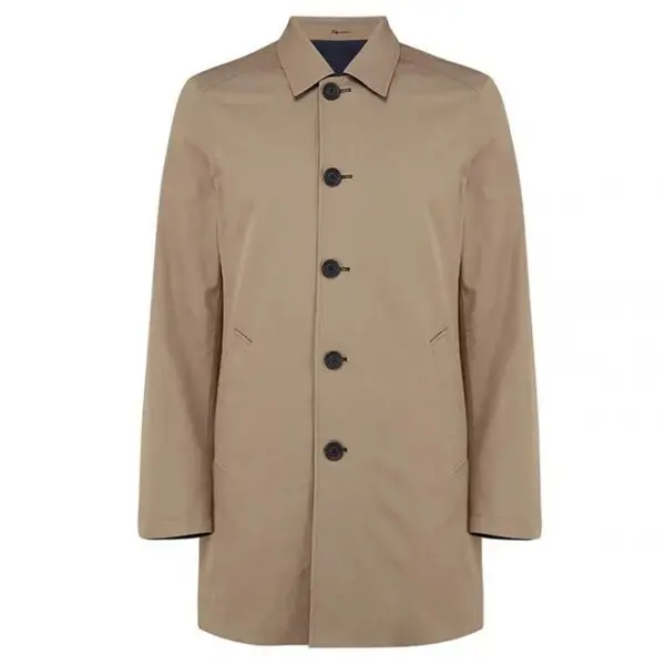 GUARDS LONDON Neutrals Montague Reversible Raincoat Navy/stone - Blue