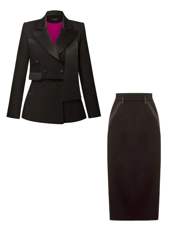 TIA DORRAINE Très Chic Skirt Suit
