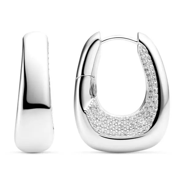 SIF JAKOBS JEWELLERY Earrings Borsa Grande - Silver