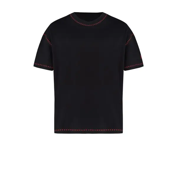 PCFG Free Heaven Crochet Shirt Jet - Black