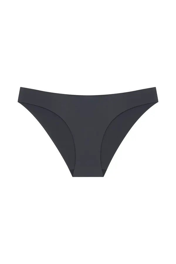 GOD SAVE QUEENS Second Skin Ultimate Brief Graphite - Black