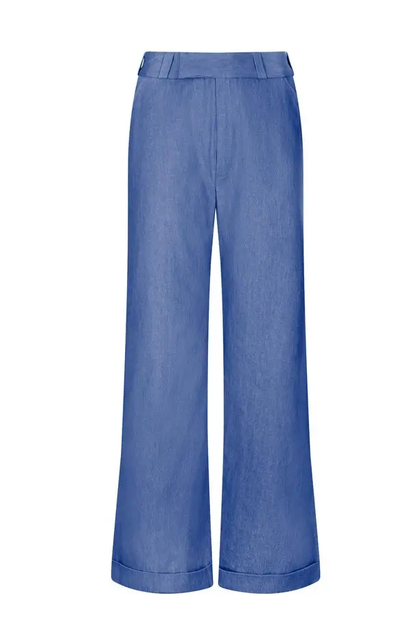 GUNDA HAFNER LTD Mid Mid-rise Denim Trousers - Blue