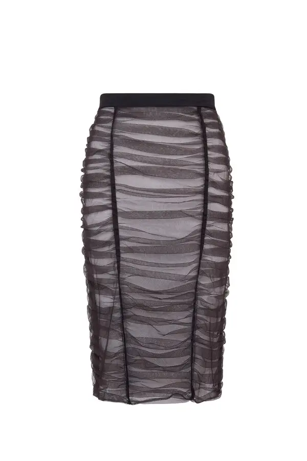 ROOM 24 Minka Skirt Tulle Lycra - Black