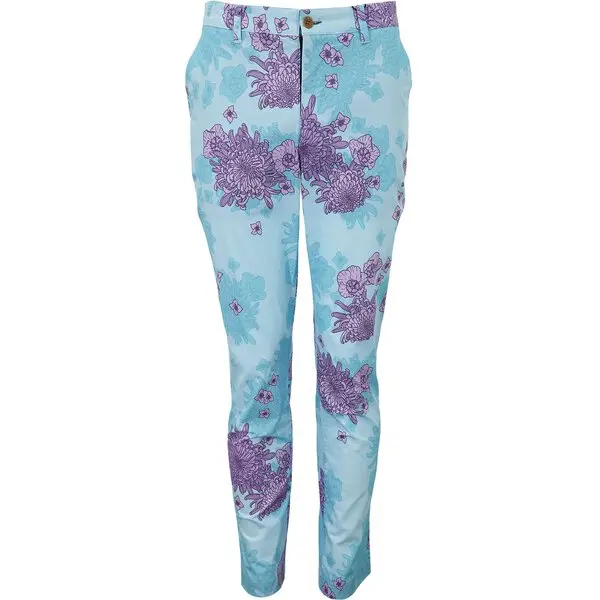 LORDS OF HARLECH Charles Mumms Dream Pant Aqua - Green