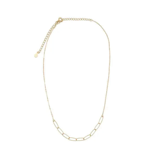 SHABELLA NYC Mini Chain Necklace - Gold