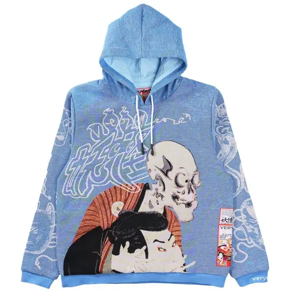 VERYRARE Yokai Kabuki Hoodie - Blue