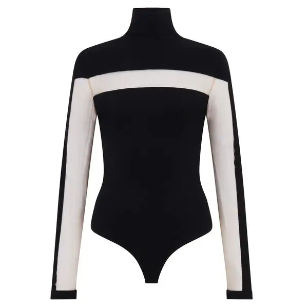 ROOM 24 Veronica Bodysuit - Black