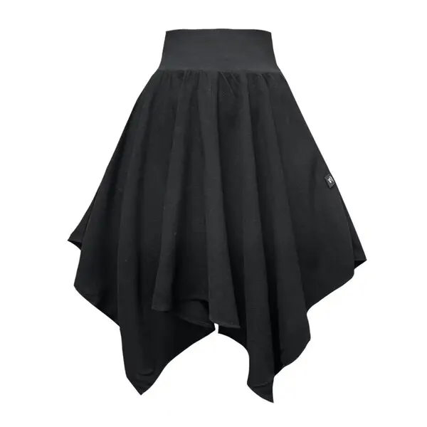 FROCK TALES Calypso Mini Hanky Skirt - Black