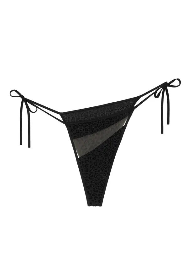 GOD SAVE QUEENS Gigi Bottom - Black