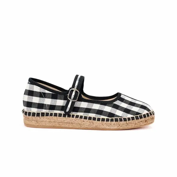 NAGUISA Peonia Check - Black