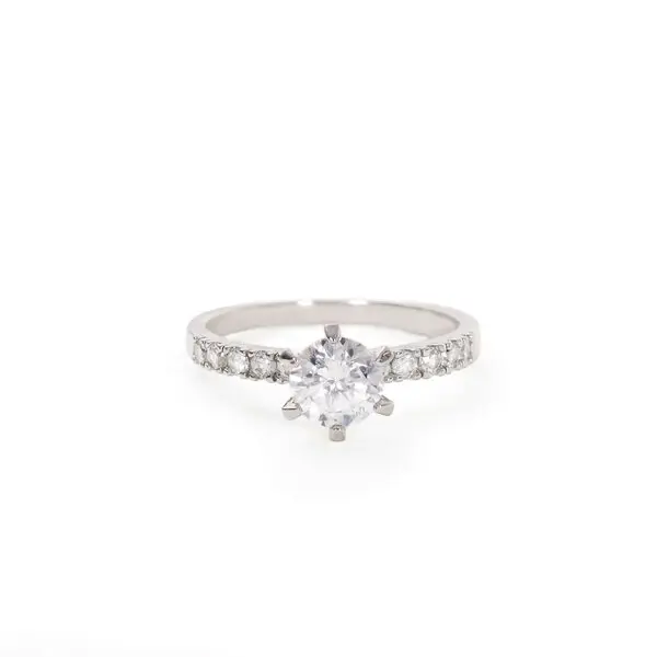 SHABELLA NYC Eternity Ring - Silver