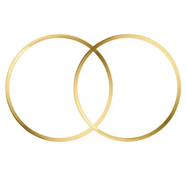 SOPHIE SIMONE DESIGNS Earrings Circle - Gold