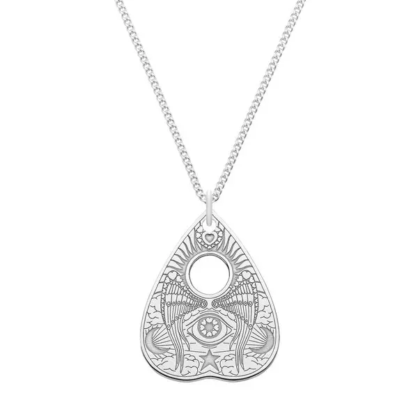 CARTERGORE Medium Sterling Angel Wings Planchette - Silver