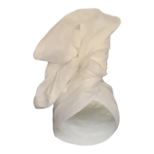 ROMER MILLINERY Twisturban Turban In Linen - White