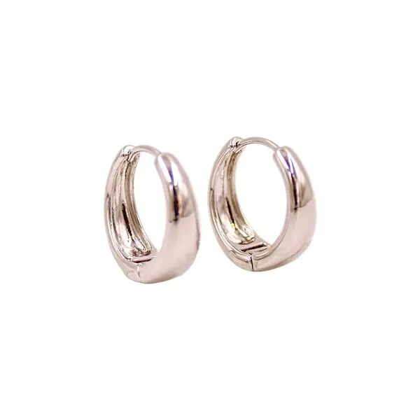 1610ISTANBUL Everyday Hoop Earrings - Grey