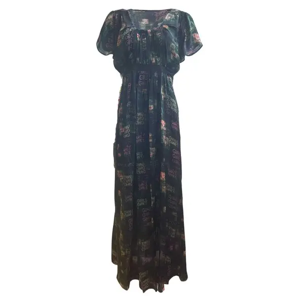 ANY OLD IRON Goddess Dress - Green