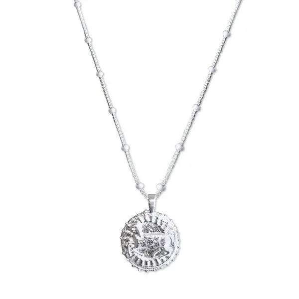 RIZE Aries Zodiac Manifesting Necklace *double Sided* Sterling - Silver