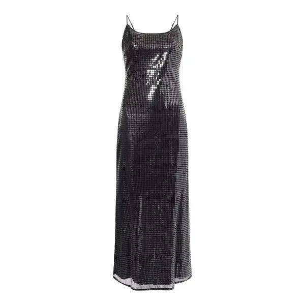 AMY LYNN Patti Sequin Maxi Dress - Black