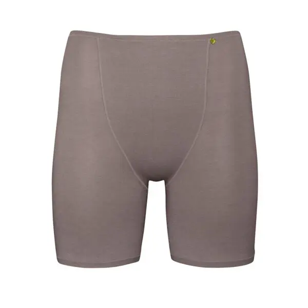 ZD ZERO DEFECTS Galatea Short-leg Panties – Comfort & Thigh Protection With Soy Fiber Color Mink - Brown