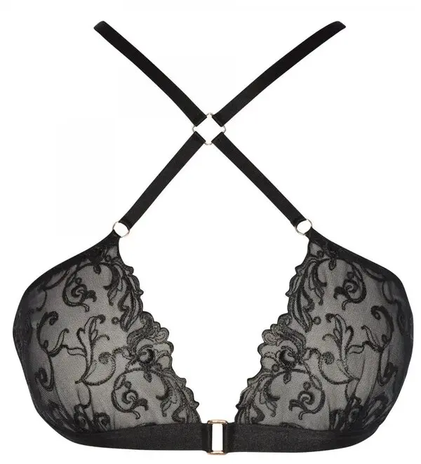 BRACLI Vienna Crossed Bra - Black