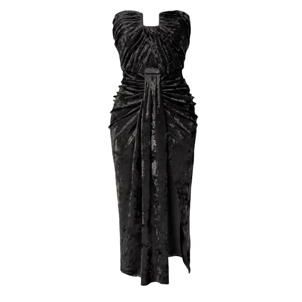 AGGI BY HALEWSKI Bella Noir Dress - Black