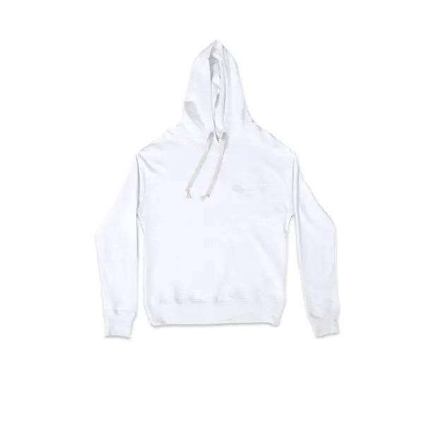BRADFORD ROW Vitals Embroidery Hoody - White