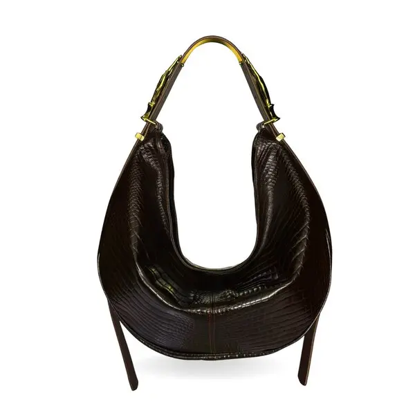 INDIGOLUSH Maxi Hobo Gilded Lure Ebony - Brown