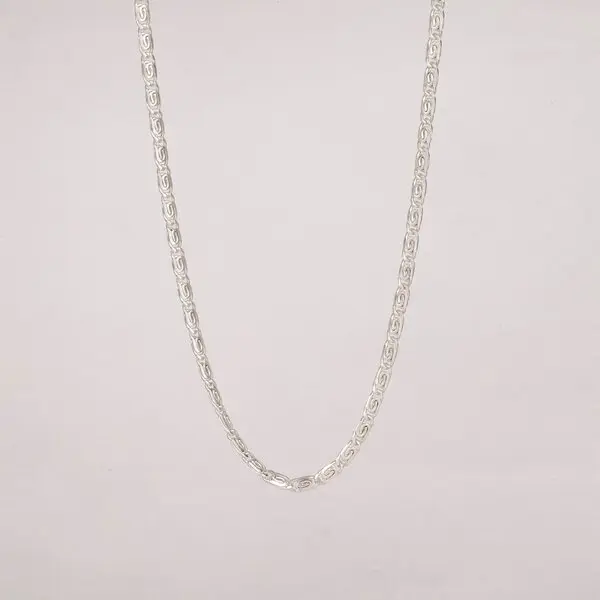 LILA RASA Figaro Chain Necklace 19 - Silver