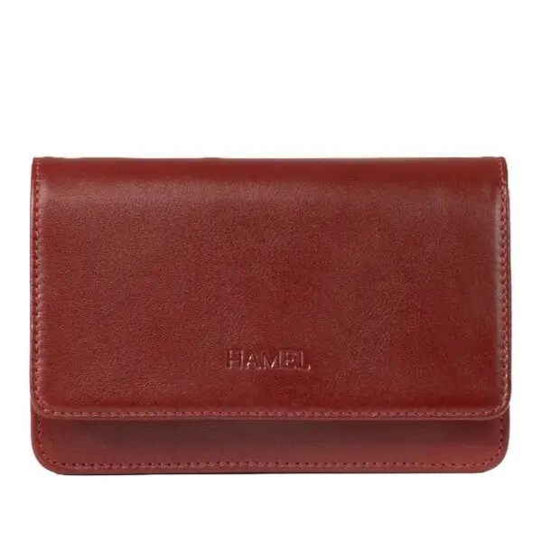 HAMEL ATELIER Salina Bag Leather Crossbody Bag - Red