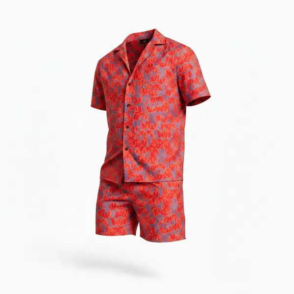 Chuks Collins Grey / Orange Active Self Fun Set Orange And Grey Diffusion Collection Tasou The Athletic Side Of Us - Grey/orange
