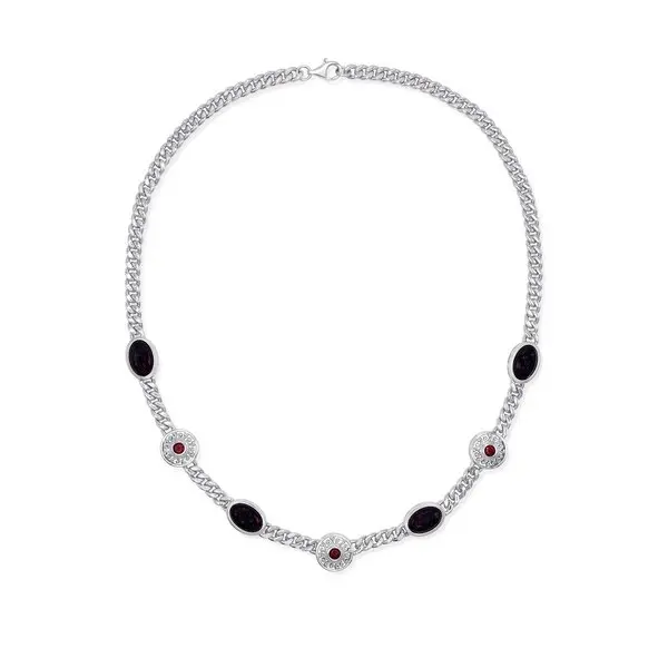 PTERA JEWELRY Sol Invictus Necklace - Silver