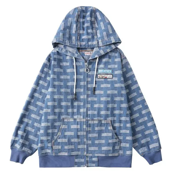 VERYRARE Criss-cross Hoodie - Blue
