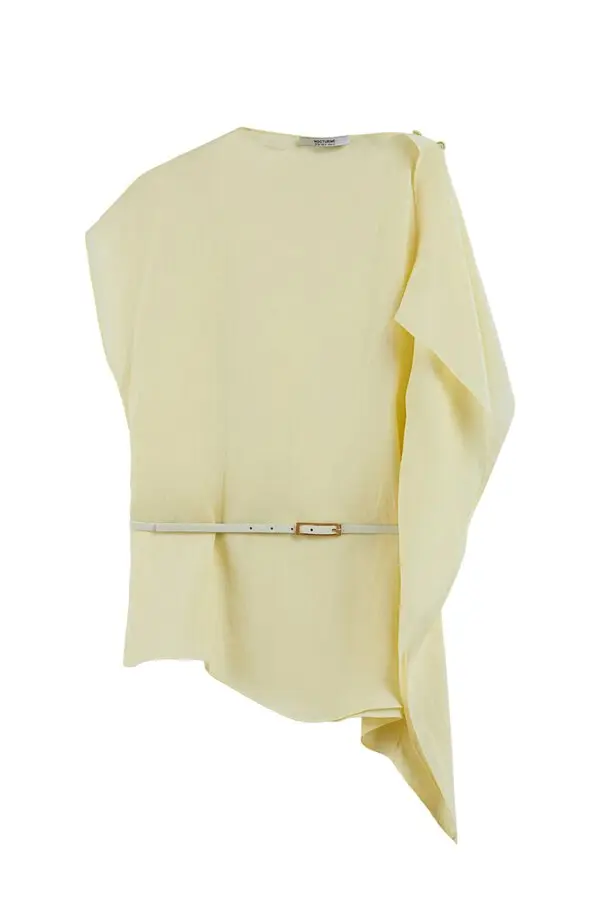 NOCTURNE Sleeveless Woven Blouse