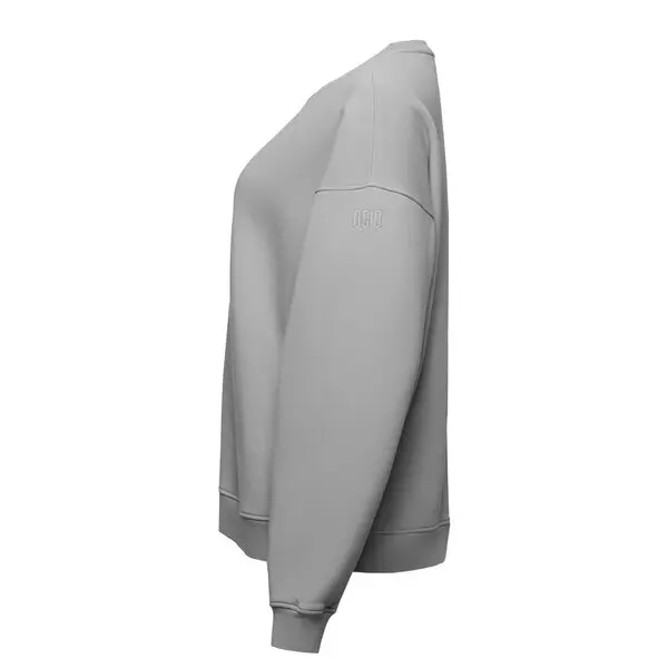 OCIO LEISUREWEAR Neutrals / Oversized Crewneck In Ash - Grey