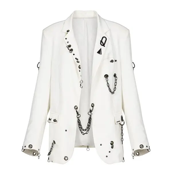 VAZAF Signature Blazer - White