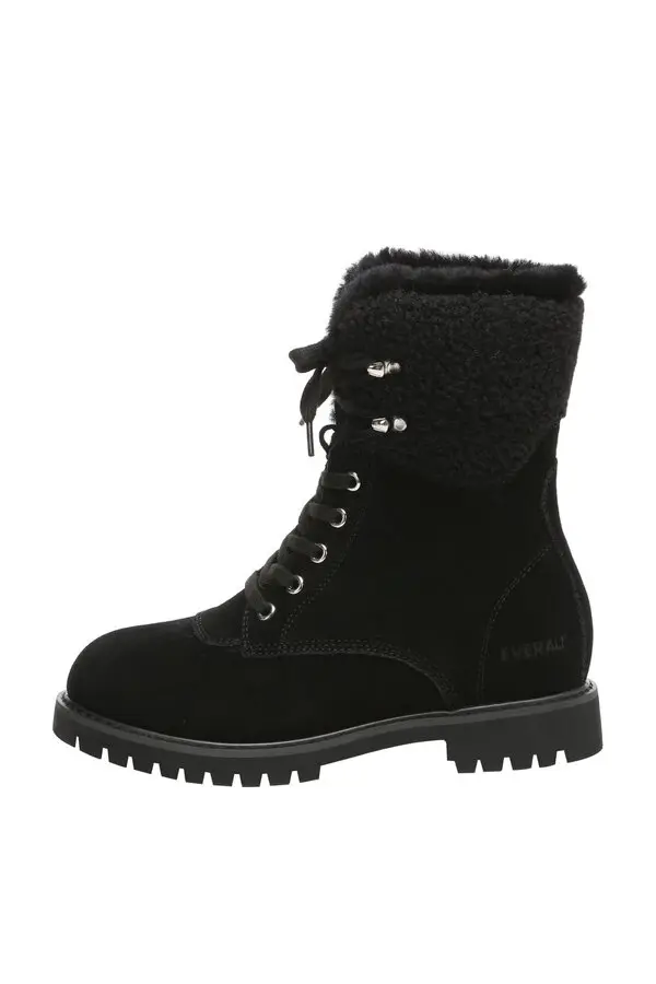 EVERAU AUSTRALIA Sittella Fashion Chunky Boots - Black