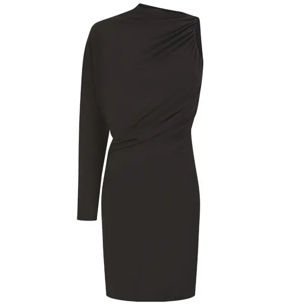 CELESTINE & MAE Belladonna Mini Dress In Navsoul - Black