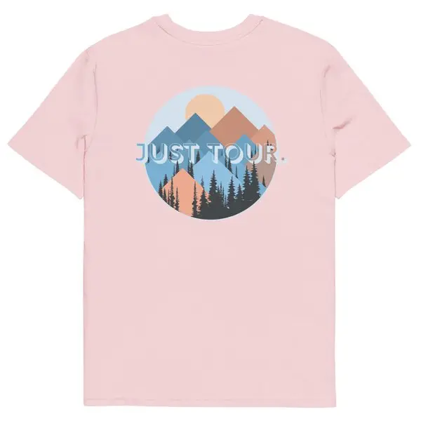 ANCHOR & CREW Cotton Just Tour. Seeker Organic Cotton T-shirt - Pink