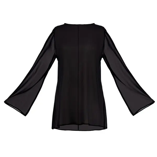 THE ETHOS STUDIO Ana Blouse-dress - Black