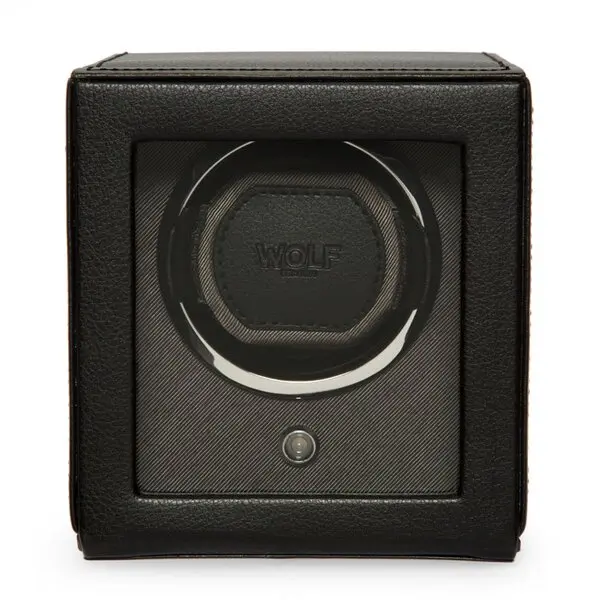 Wolf Cub Single Watch Winder - Black