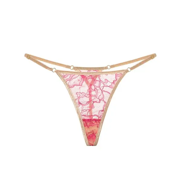 PERILLA Gigi Thongs Dark Pink - Orange