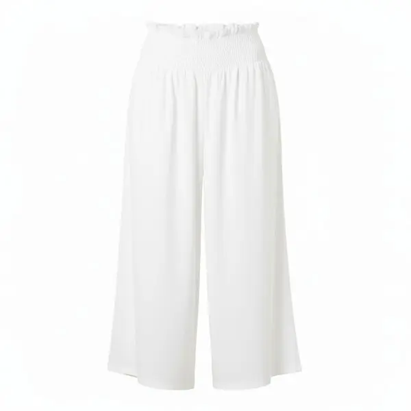 FRANCHETTI BOND Letizia Ruched Top Trouser - White