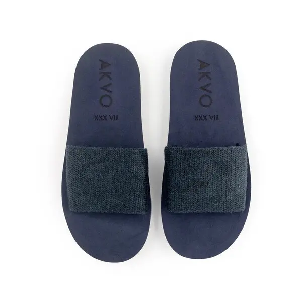 AKVO Maro Hour Sandal - Blue