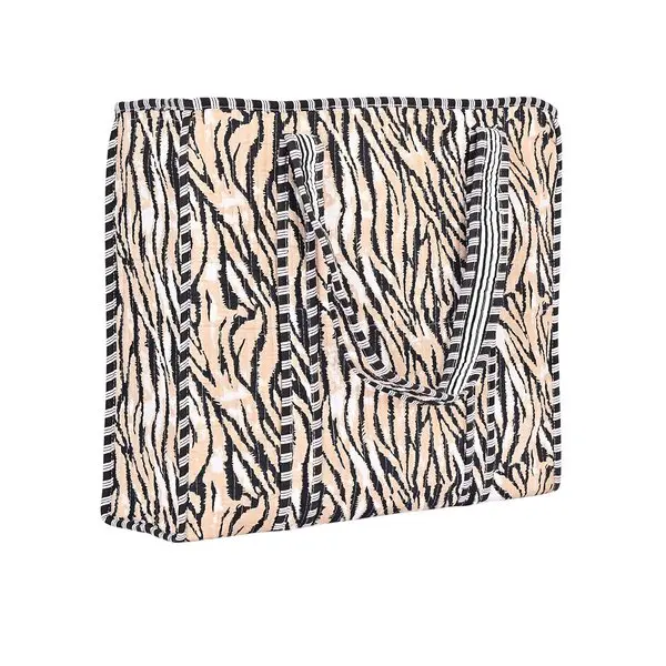 CYC Neutrals The Tiger Stripe Tote - Brown