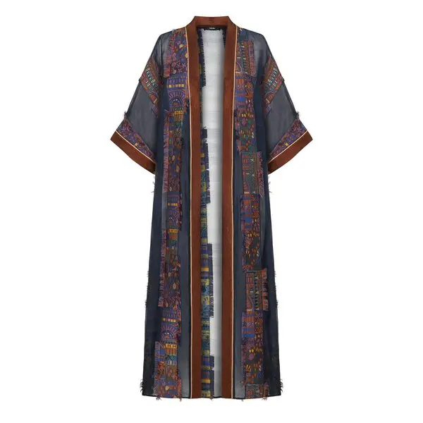 SAINT ONES Stravine Kimono Navy - Blue