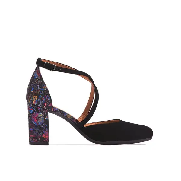 EMBASSY LONDON USA Kylie Flower - Black