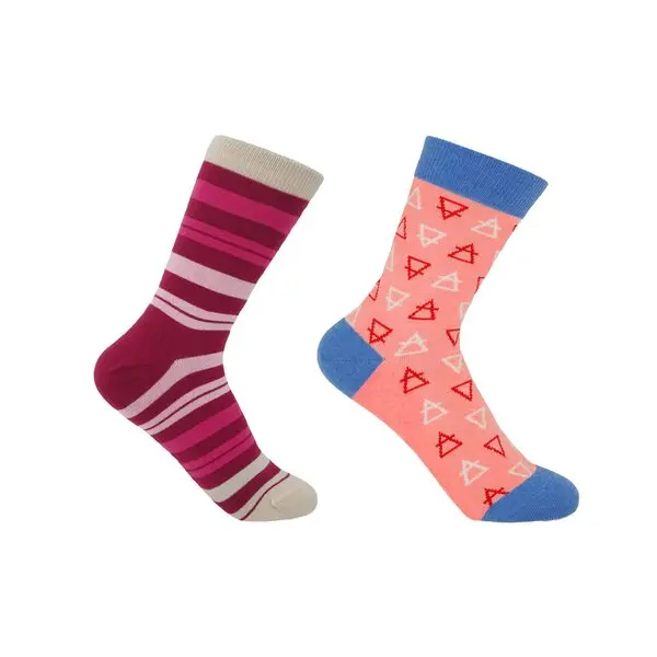 PEPER HAROW - MADE IN ENGLAND Elizabeth Punch & Elets Socks Bundle - Pink