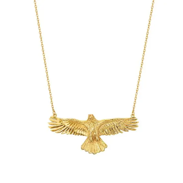 ZOË & MORGAN Eagle Necklace - Gold