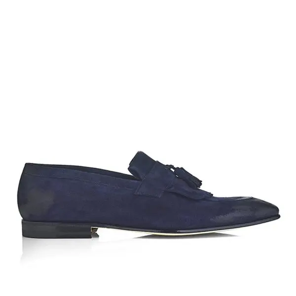MARIANO SHOES Milfontes Loafers Navy - Blue
