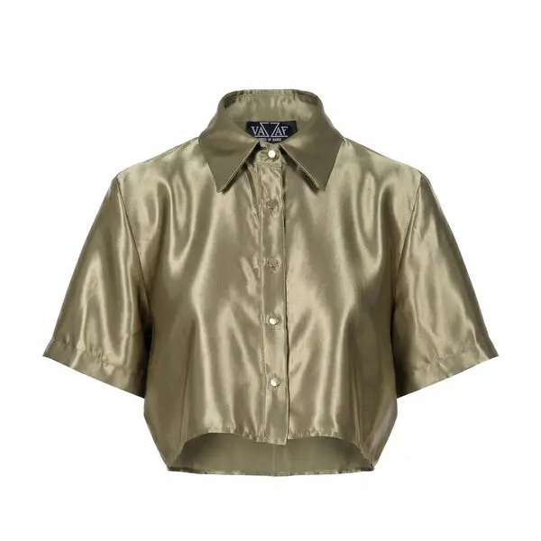 VAZAF Full Moon Shirt Olive - Silver
